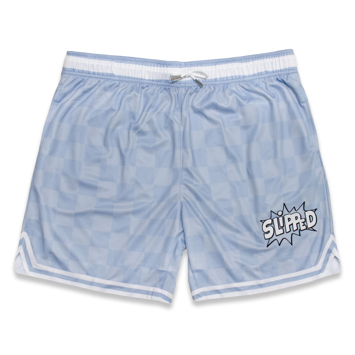 Blue Checkers Shorts | SLIPPED Clothing